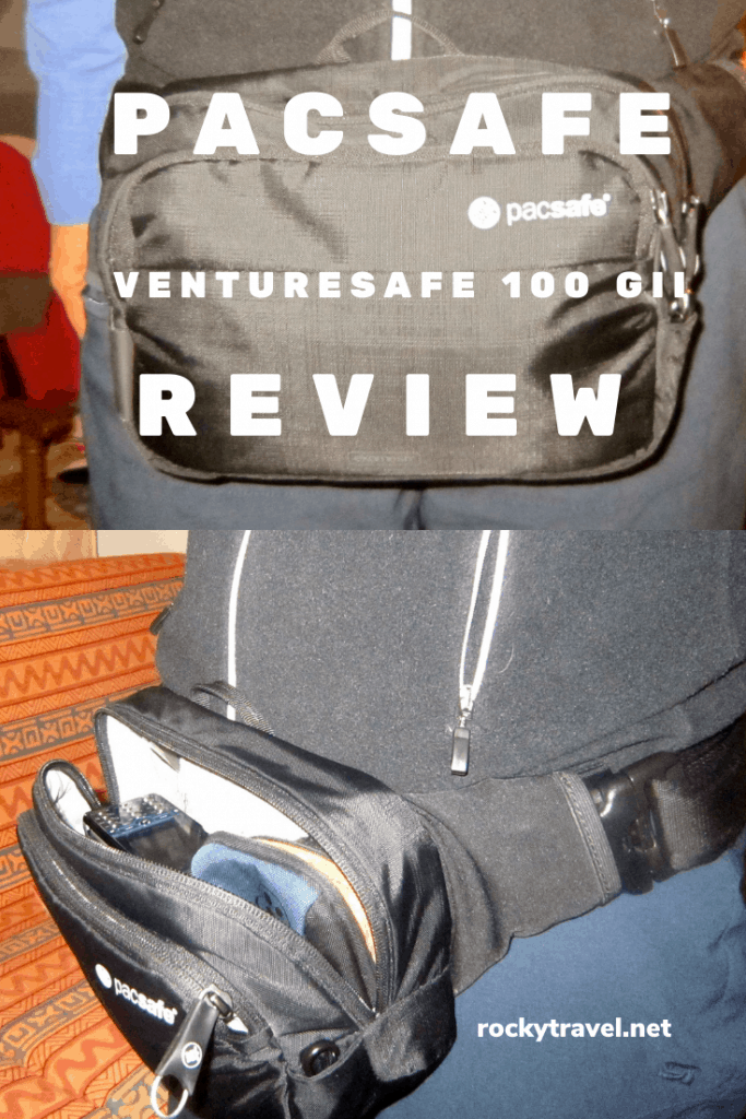 Pacsafe Fanny Pack Review: (former Venturesafe 100 Gii)