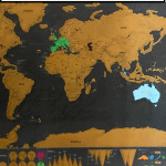 My Review of the Luckies of London Scratch Maps.